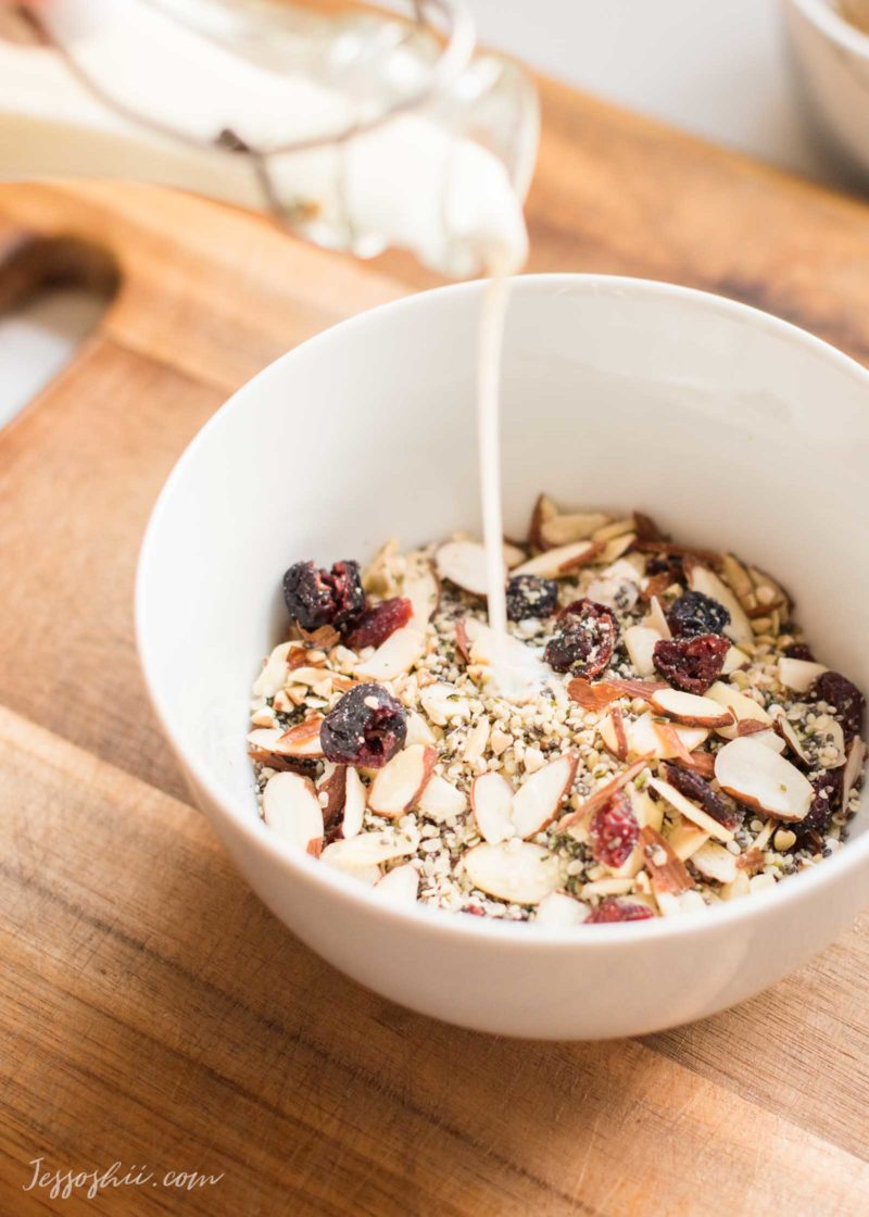 Homemade Chia Seed Buckwheat And Hemp Cereal Recipe Jessoshii